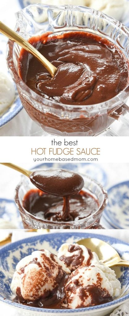 The Best Hot Fudge Sauce - Recipe from Your Homebased Mom