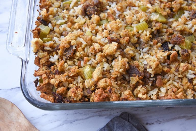 Sausage Cornbread Dressing | Leigh Anne Wilkes