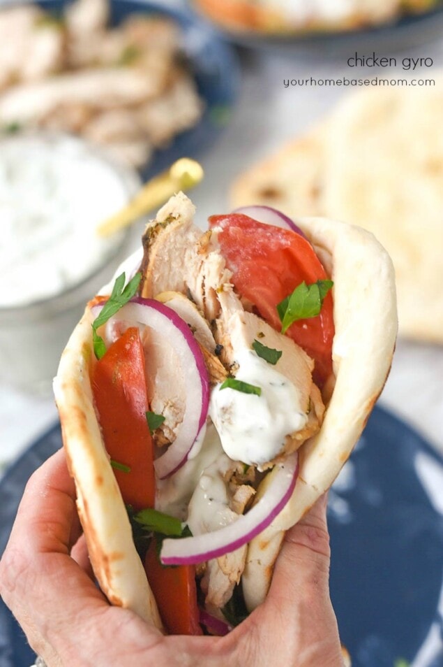 Chicken Gyros | Leigh Anne Wilkes
