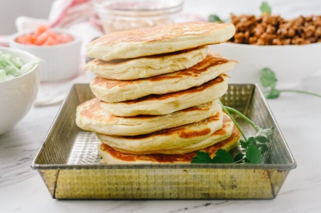 Flatbread Tacos | Leigh Anne Wilkes