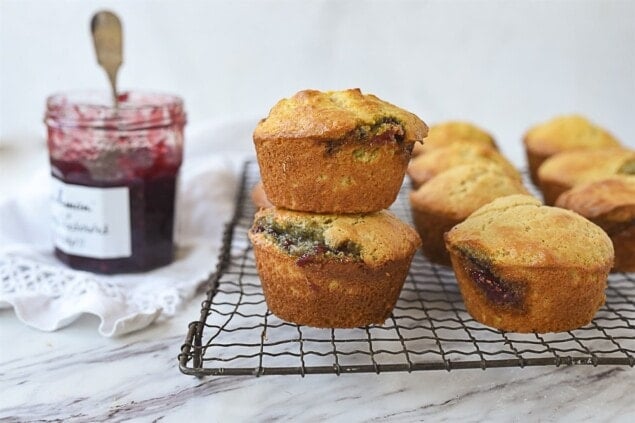 Easy Jam Muffins | Recipe by Leigh Anne Wilkes