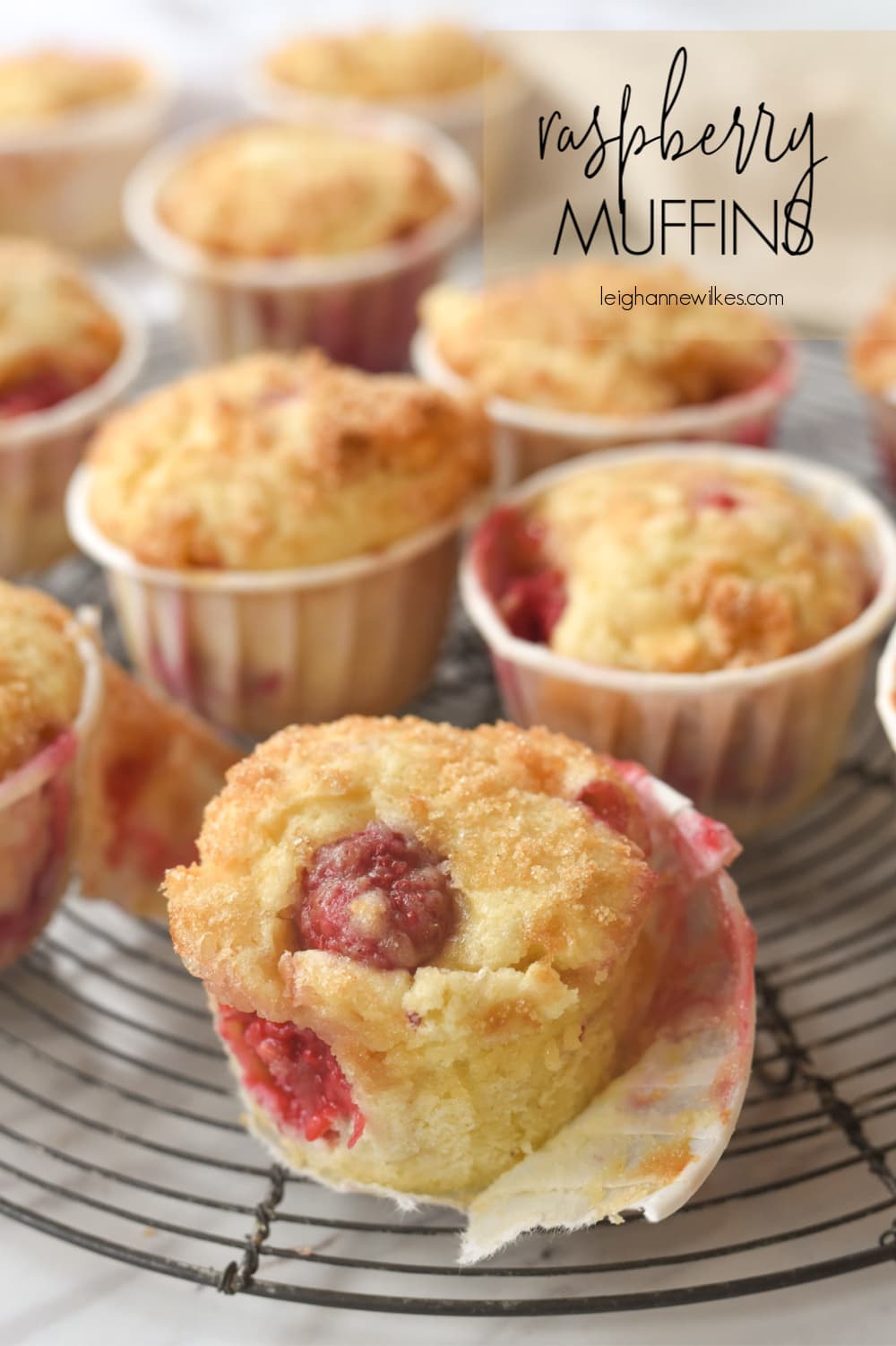 Raspberry Muffin Recipe |Recipe by Leigh Anne Wilkes