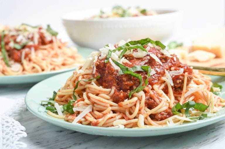 Spaghetti with Meat Sauce | Recipe by Leigh Anne Wilkes