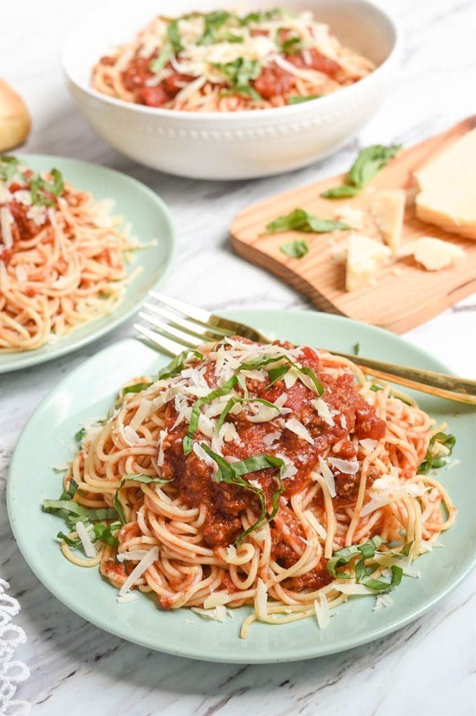 Spaghetti with Meat Sauce | Recipe by Leigh Anne Wilkes