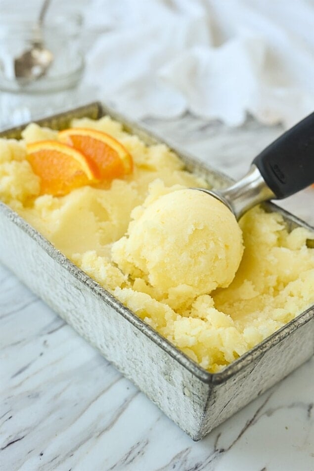 Refreshing Orange Ice Recipe | by Leigh Anne Wilkes