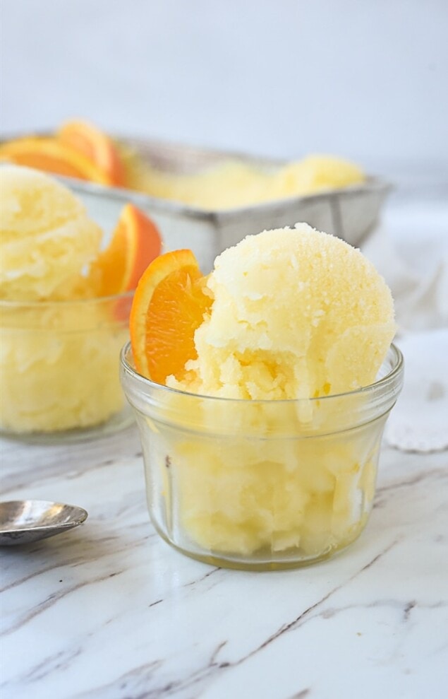 Refreshing Orange Ice Recipe | by Leigh Anne Wilkes