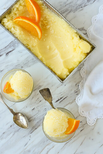 Refreshing Orange Ice Recipe | by Leigh Anne Wilkes