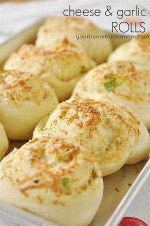 Garlic Cheese Rolls | Leigh Anne Wilkes