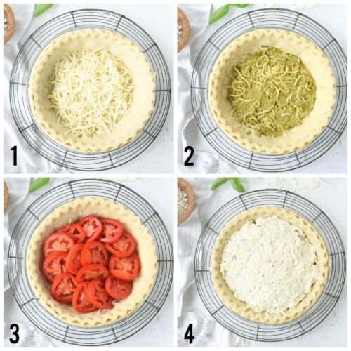 Tomato Basil Tart | Recipe by Leigh Anne Wilkes