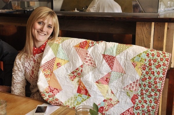 Graduation Girl and Graduation Quilt