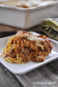 Baked Spagheiit | Recipe from Your Hoembased Mom