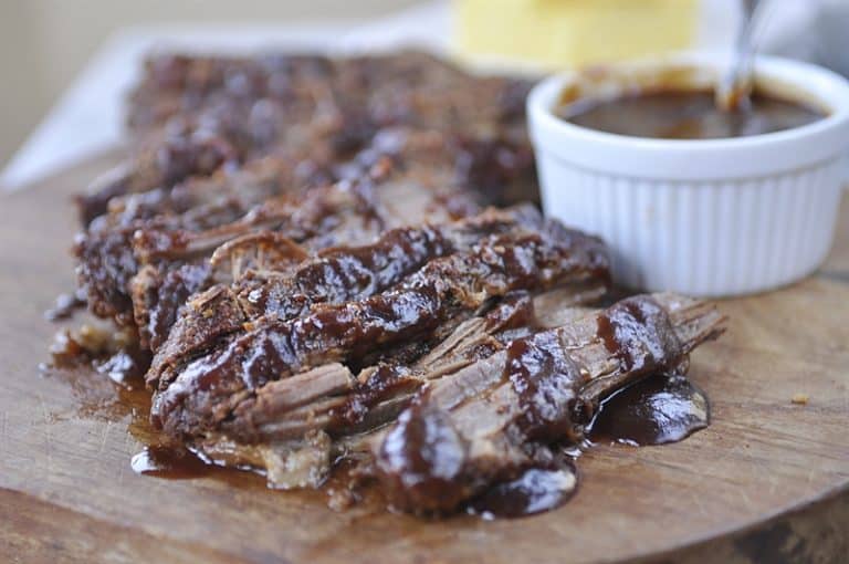 Slow Cooker BBQ Beef Brisket | by Leigh Anne Wilkes