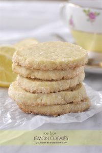 Lemon Icebox Cookies - Your Homebased Mom
