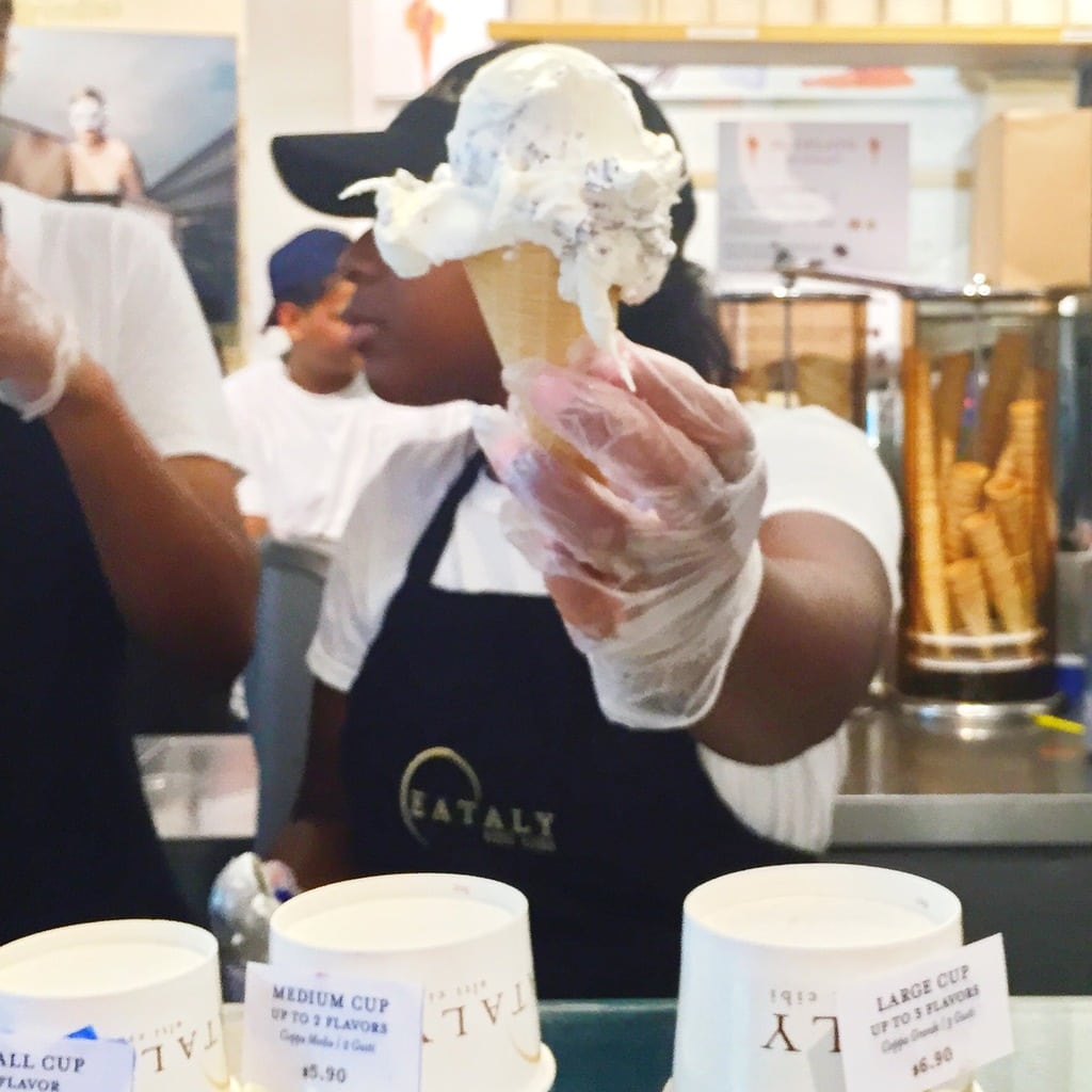 Mint Chocolate Chip Gelato | Leigh Anne Wilkes | Fresh Mint Gelato
