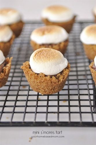 Mini S'mores Tarts - Your Homebased Mom