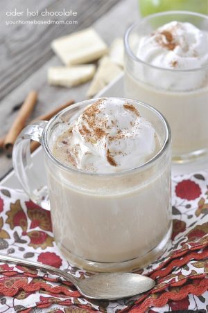 Apple Cider Hot Chocolate | Leigh Anne Wikes