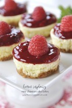 Lemon Raspberry Cheesecake Bites | Leigh Anne Wilkes