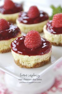Lemon Raspberry Cheesecake Bites | Leigh Anne Wilkes
