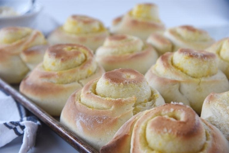 Quick and Easy One Hour Orange Rolls | Leigh Anne Wilkes