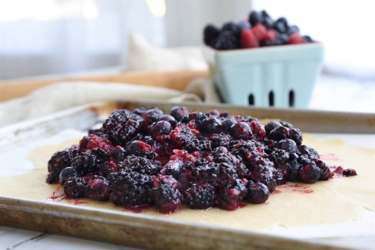 Berry Galette Recipe, A Rustic Pie | Your Homebased Mom