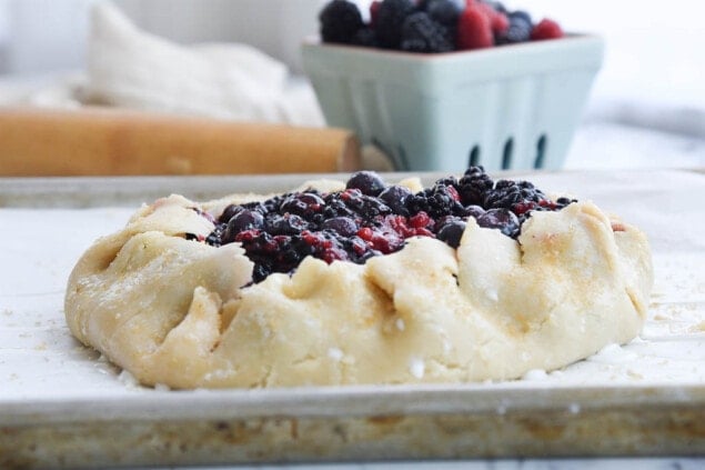 Berry Galette Recipe, A Rustic Pie | Your Homebased Mom