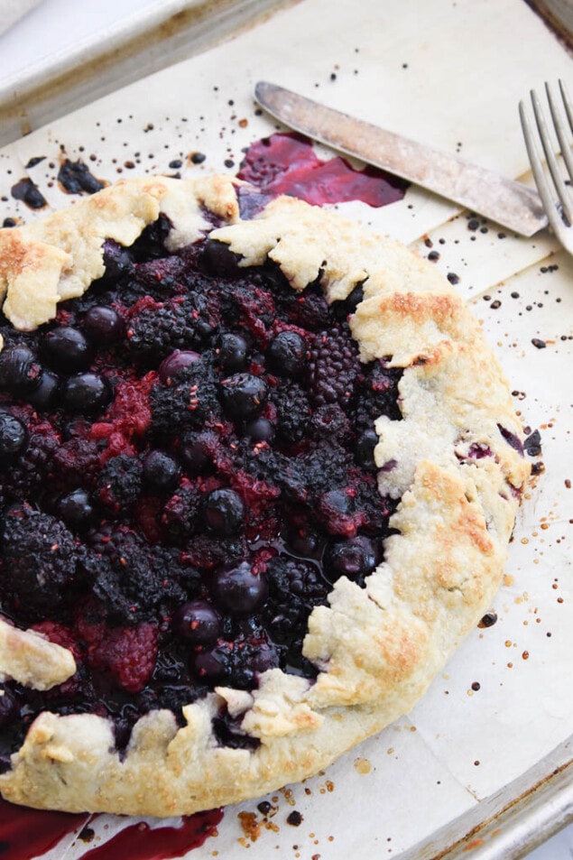 Berry Galette Recipe, A Rustic Pie | Your Homebased Mom