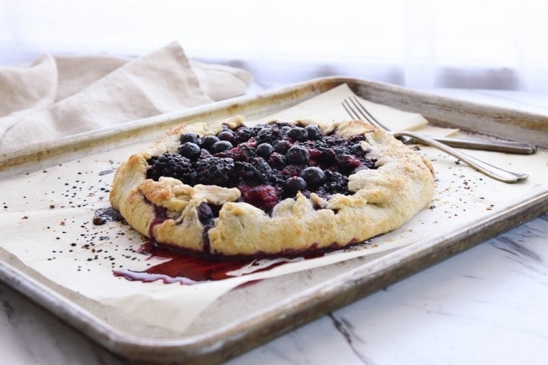Berry Galette Recipe, A Rustic Pie | Your Homebased Mom
