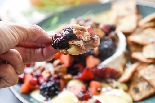 Baked Brie with Fruit | Recipe by Leigh Anne Wilkes