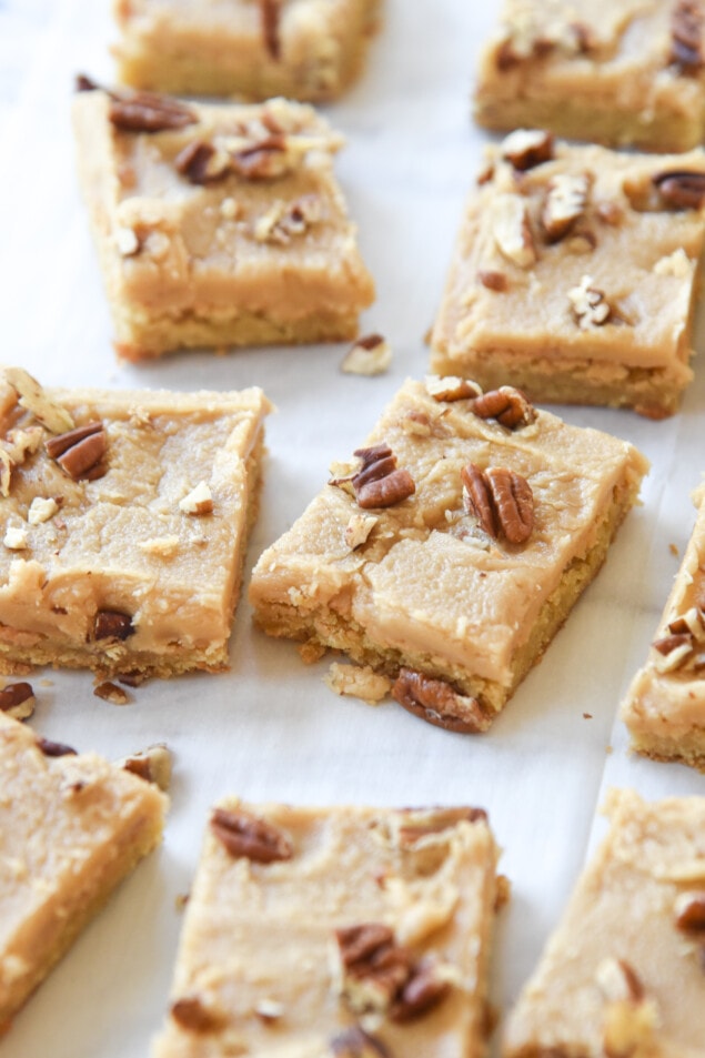 Brown Sugar Blondies Recipe | Your Homebased Mom
