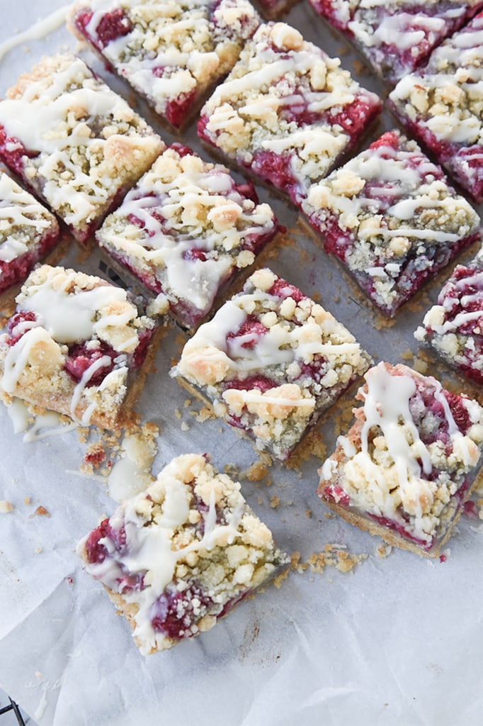 Raspberry White Chocolate Bars | Leigh Anne Wilkes