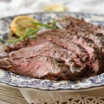 Rosemary Lemon Flank Steak Recipe | Your Homebased Mom