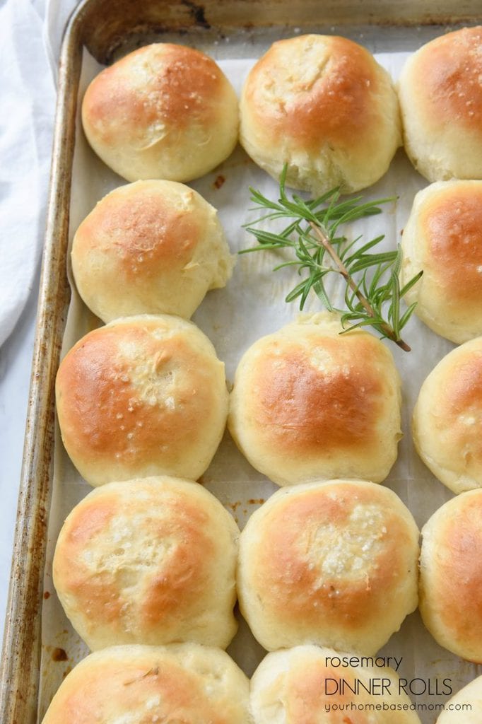 Rosemary Dinner Rolls | Leigh Anne Wilkes