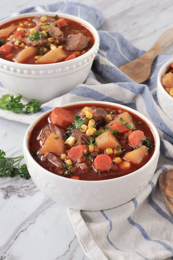 Slow Cooker Steak Soup Recipe By Leigh Anne Wilkes
