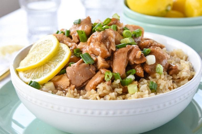 Instant Pot Chinese Lemon Chicken | Leigh Anne Wilkes