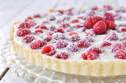 White Chocolate Raspberry Tart | Leigh Anne Wilkes