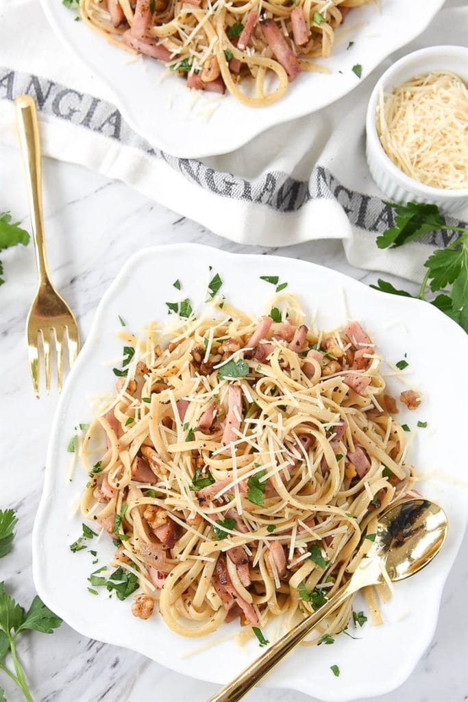 Ham Pasta Recipe | Leigh Anne Wilkes