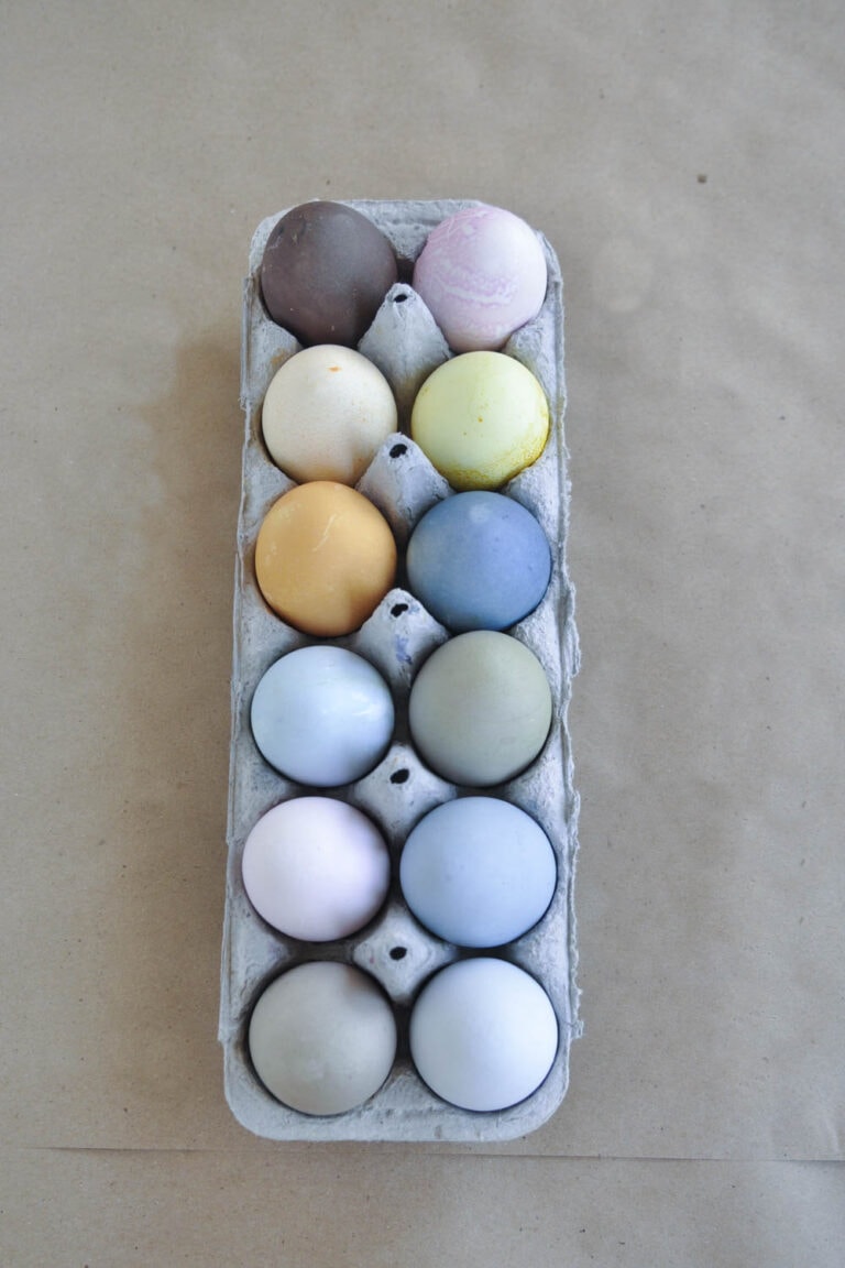 Natural Easter Egg Dye Recipe | Your Homebased Mom