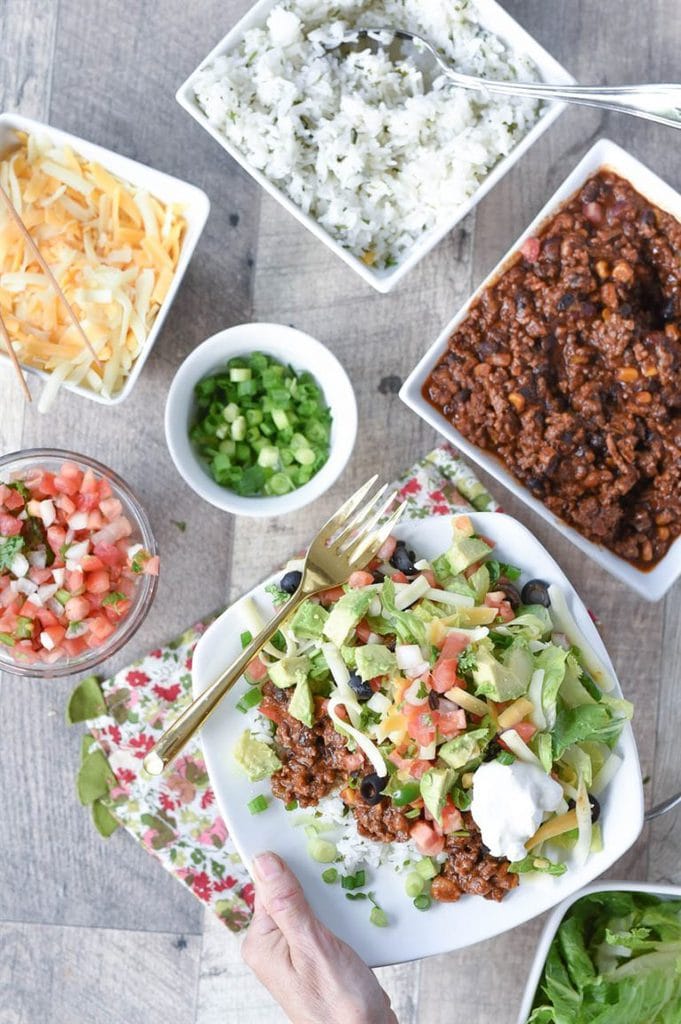 Mexican Haystacks | Recipe from Leigh Anne Wilkes