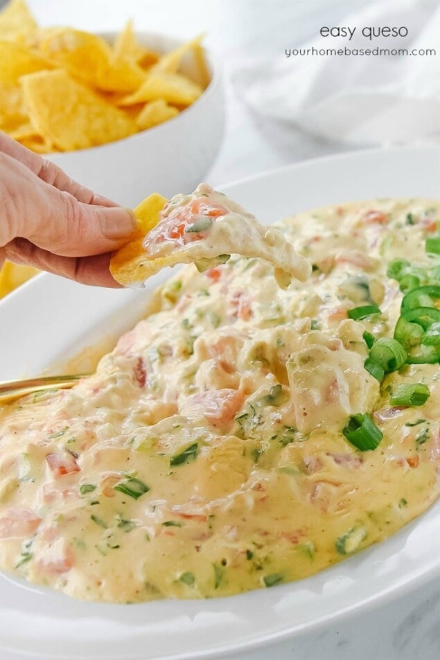 Easy Queso Dip | Leigh Anne Wilkes