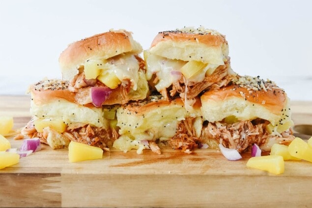 Hawaiian Chicken Sliders Recipe | Your Homebased Mom