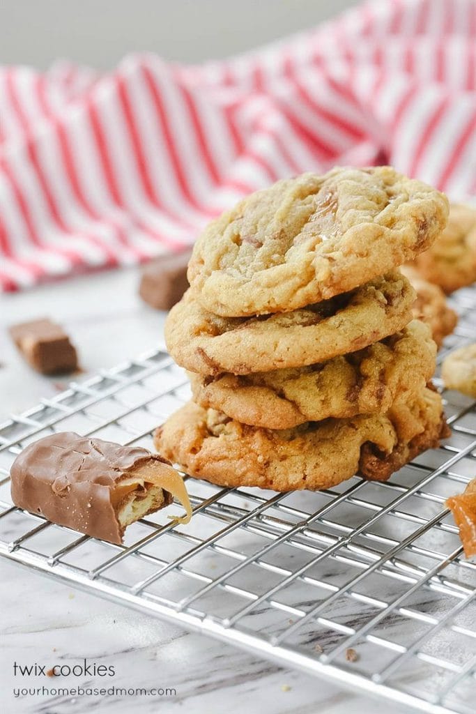 Twix Cookies | Recipe by Leigh Anne Wilkes