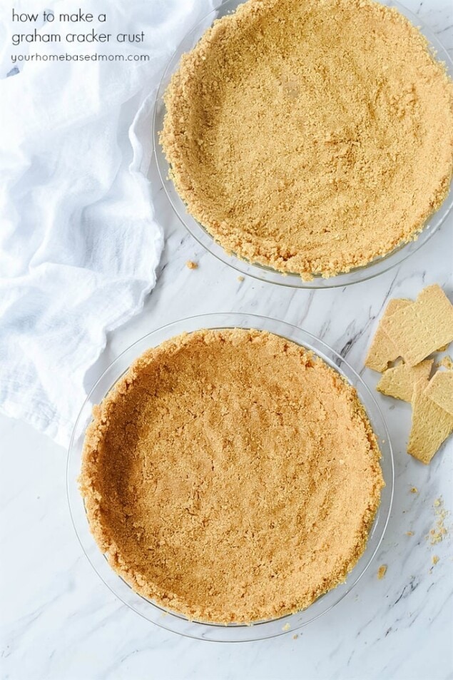 How to Make a Graham Cracker Crust | Your Homebased Mom