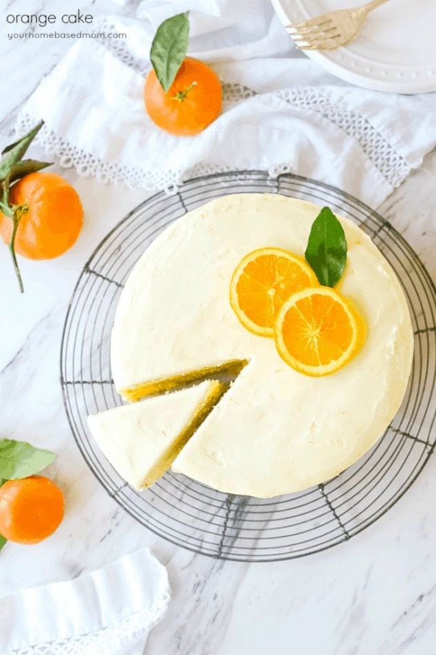 Orange Cake | Recipe from Your Homebased Mom