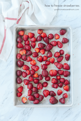 How to Freeze Strawberries | by Leigh Anne Wilkes