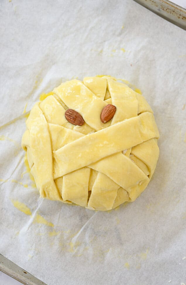 Mummy Brie | Leigh Anne Wilkes | Halloween Baked Brie