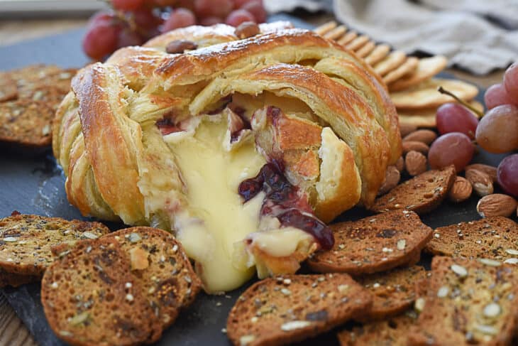 Mummy Brie | Leigh Anne Wilkes | Halloween Baked Brie