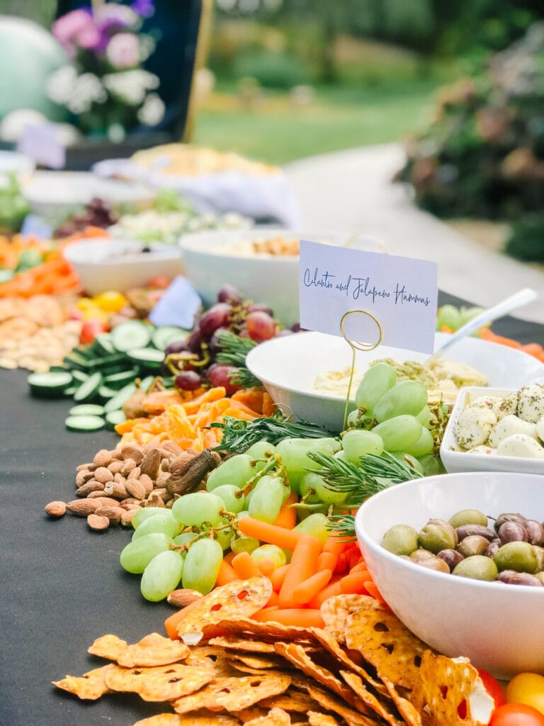How to Make a Wedding Grazing Table | Leigh Anne Wilkes