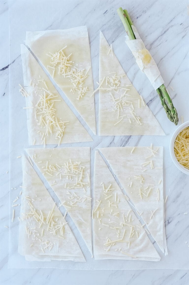 Phyllo Wrapped Asparagus | Leigh Anne Wilkes