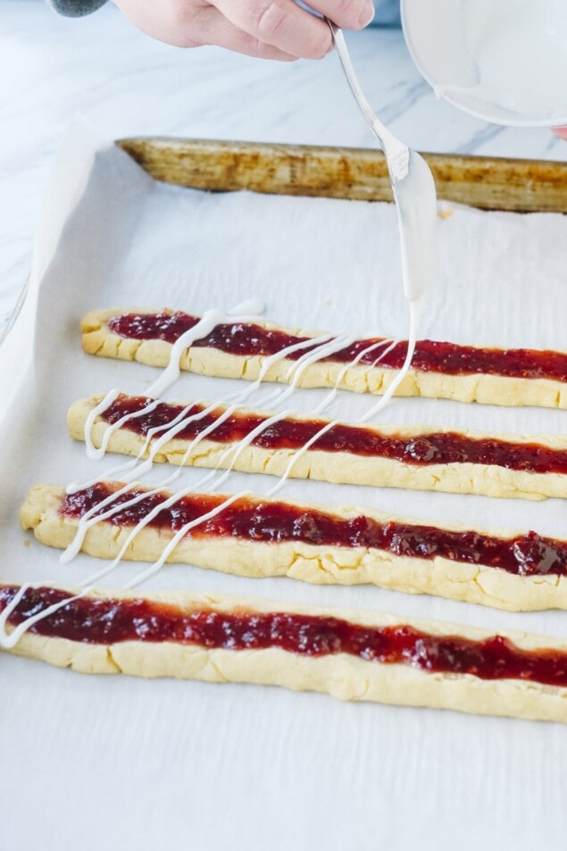 Jam Diagonals {Split Second Cookies} | Leigh Anne Wilkes