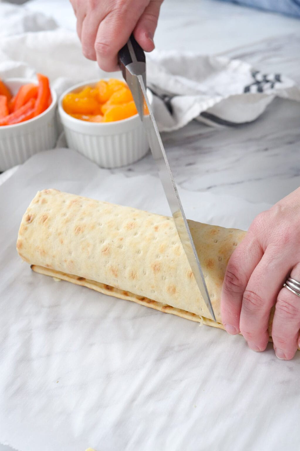 Asian Chicken Wraps | Leigh Anne Wilkes